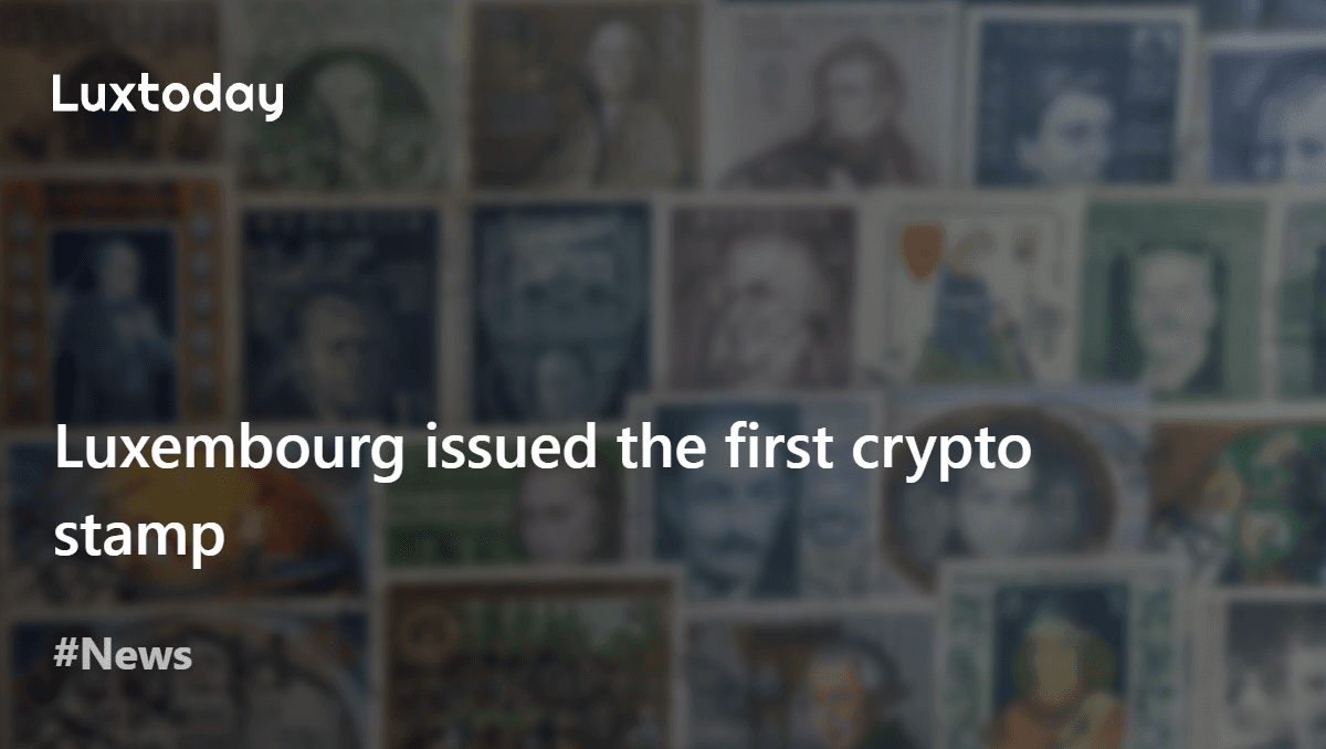 The country's first crypto stamp will be available for sale from ...