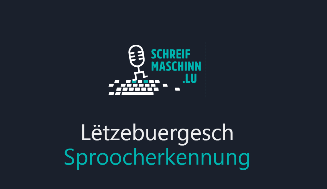 Voice recognition app created for Luxembourgish — Luxtoday.lu