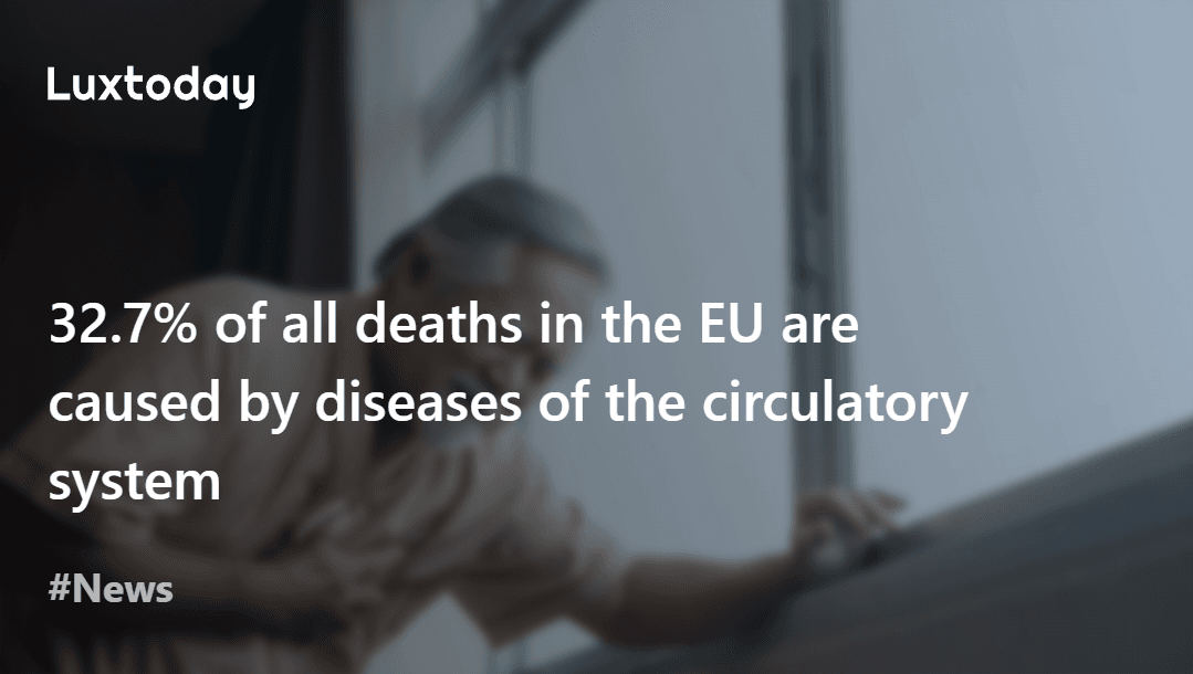 32.7% of all deaths in the EU are caused by diseases of the circulatory ...