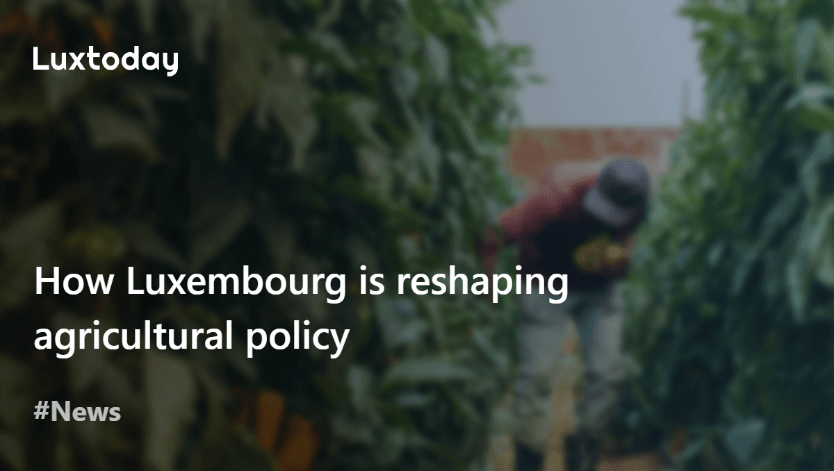 How Luxembourg is reshaping agricultural policy — Luxtoday.lu