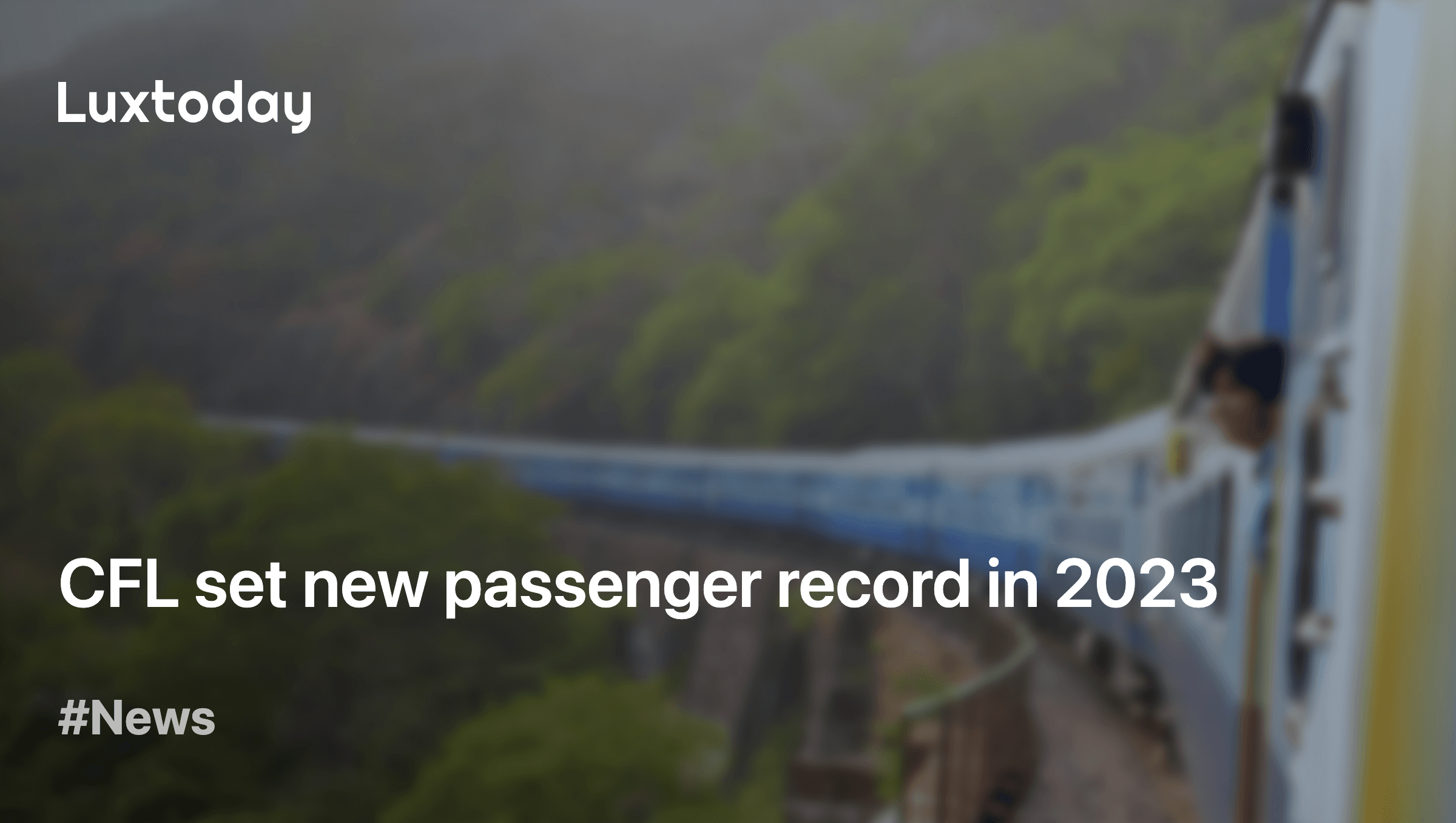 Nearly 30 million people traveled on CFL trains in 2023 — Luxtoday.lu